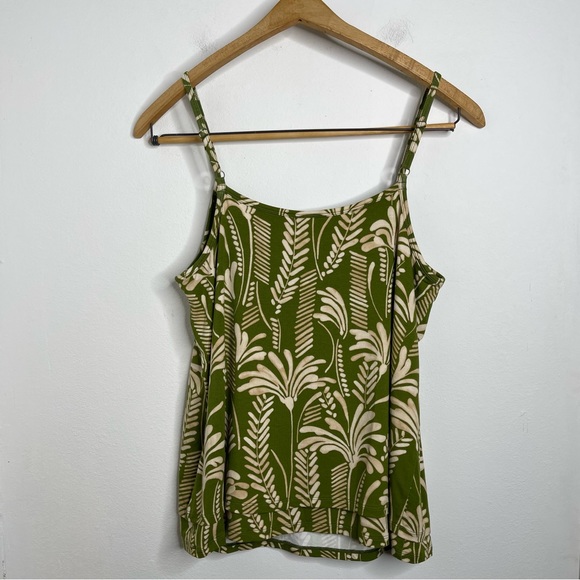 CAbi | Tops | Cabi Balcony Cami Top Tropical Print Spring 223 ...